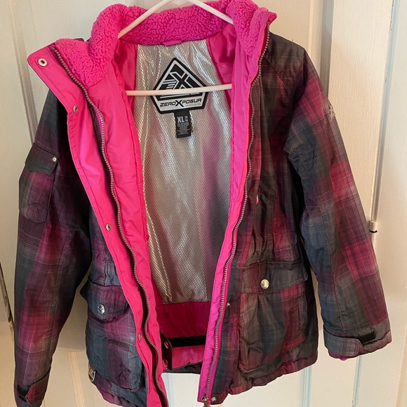 ZeroXposur | Jackets & Coats | Zeroxposur Plaid Hooded Xl 416 Girls ...